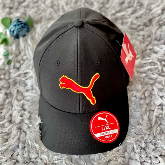 Puma | Accessories | New With Tag Puma Hat With Logo On Front In Red ...